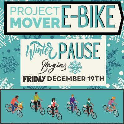 Project Mover E-Bikeshare Program Takes Winter Pause | Croton-on-Hudson NY